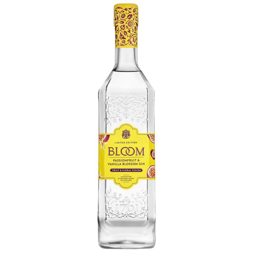 Bloom Passionfruit & Vanilla Gin - Library Of Spirits