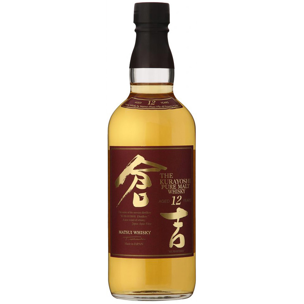 Kurayoshi 12 Years Pure Malt - Library Of Spirits