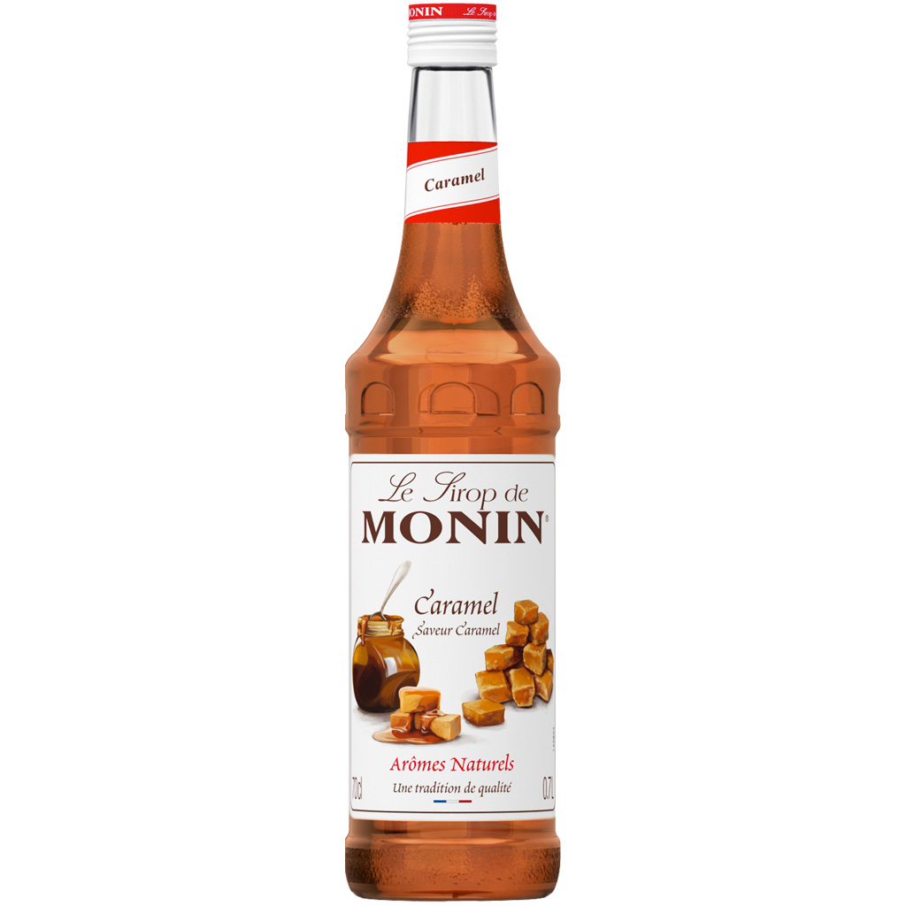 Monin Caramel Syrup – Rich and Creamy Flavor to Elevate Drinks ...