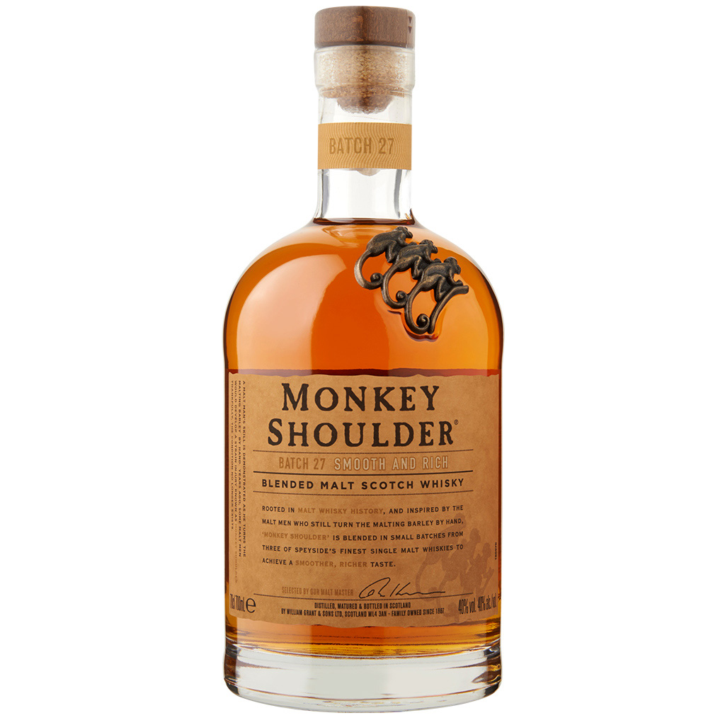 Monkey Shoulder – Smooth Blended Malt with a Fun Twist - Library Of Spirits