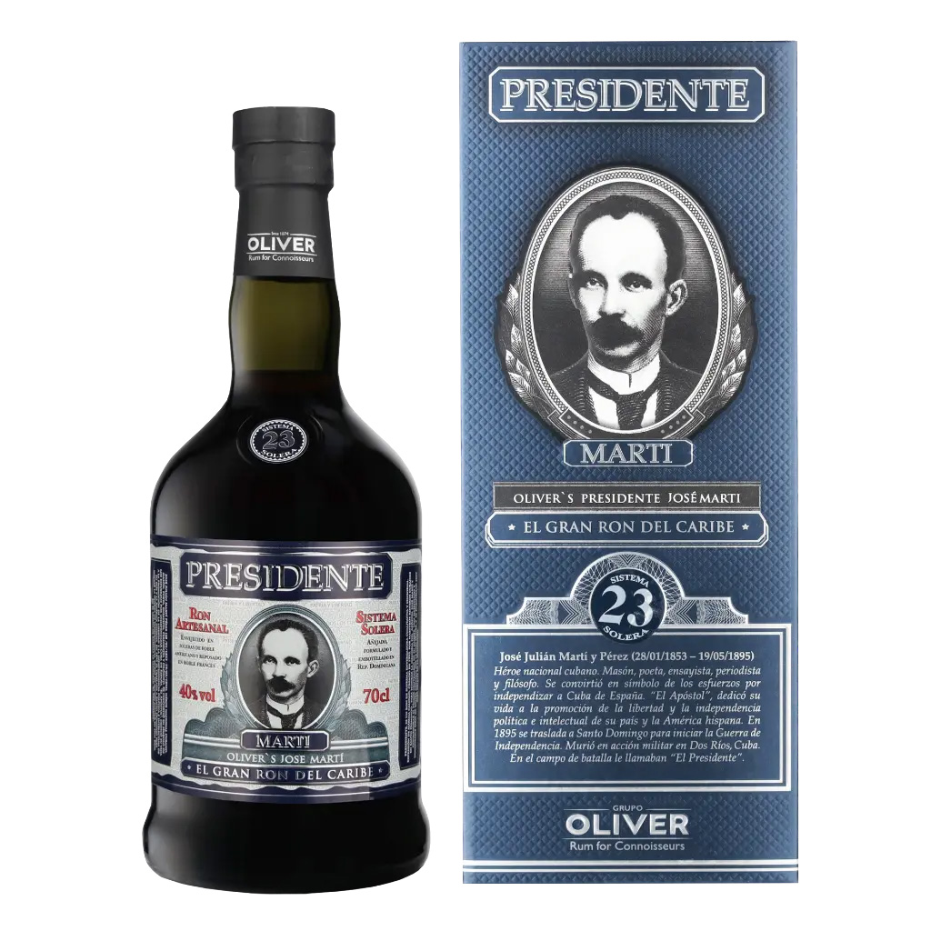 Rum Presidente Marti 23 Years - Library Of Spirits