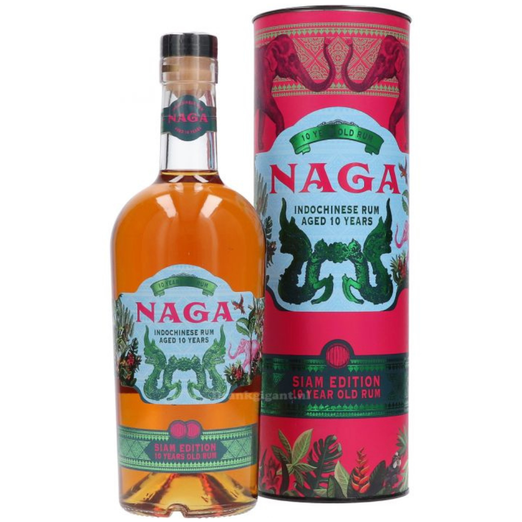 Naga 10 Years Siam Edition Indonesian Rum - Library Of Spirits