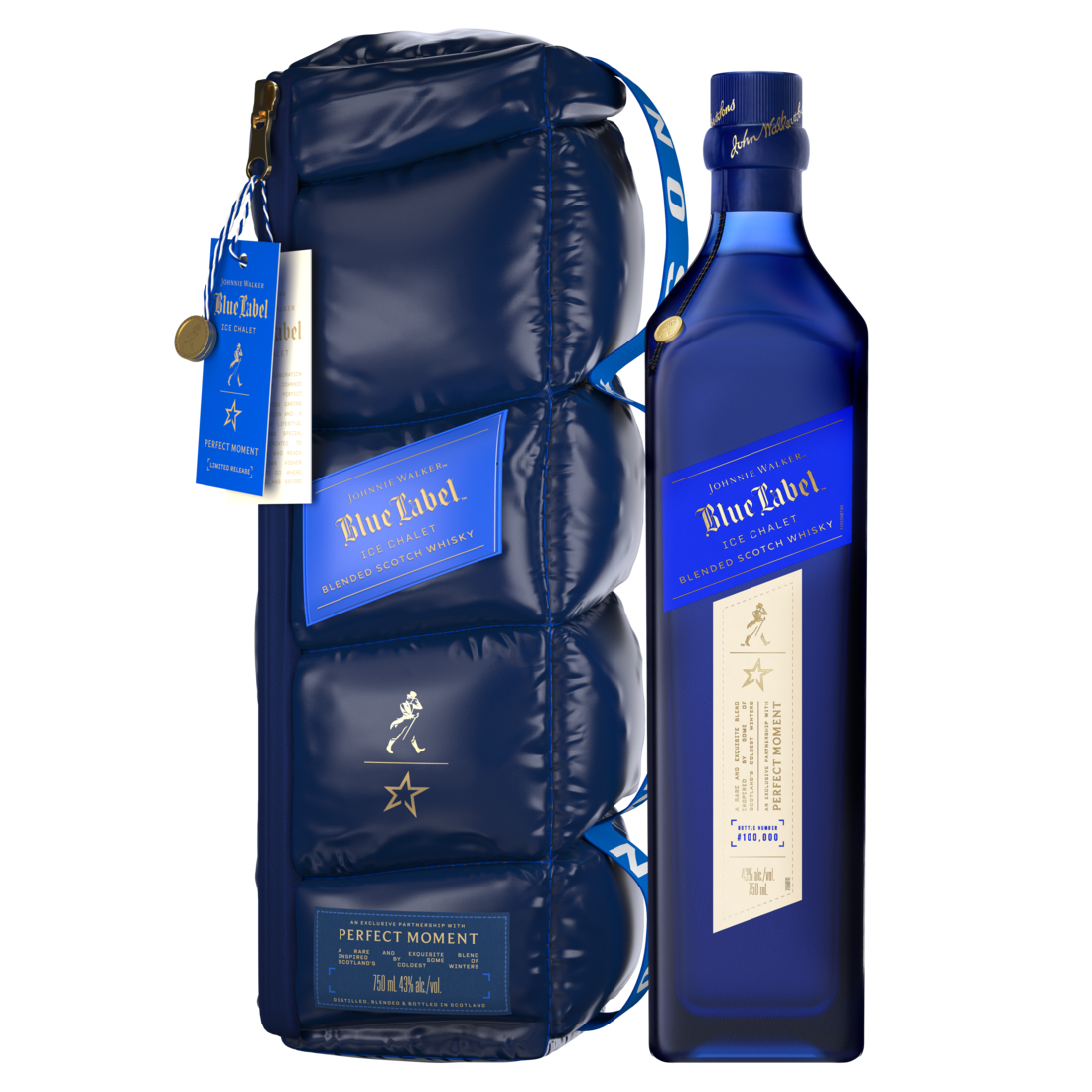 Johnnie Walker Blue Label Ice Chalet - Library Of Spirits
