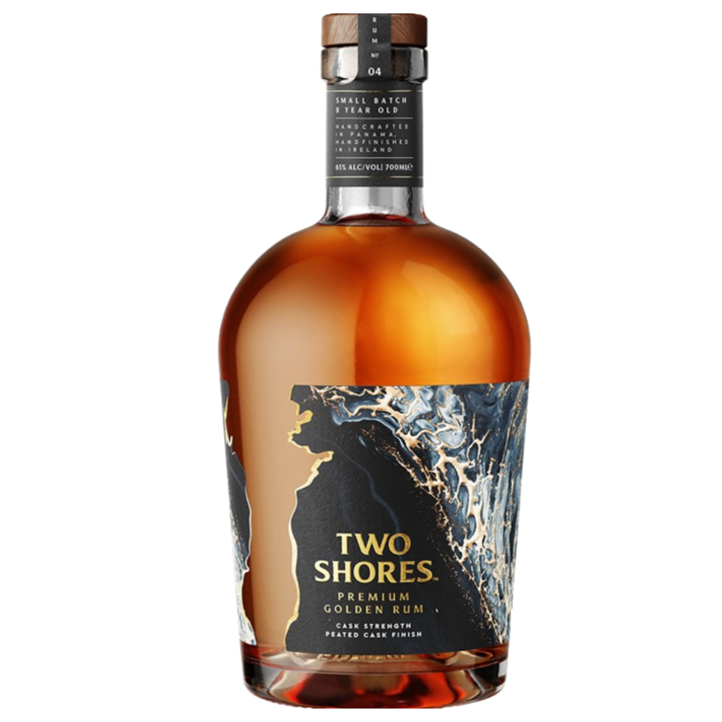 Two Shores Rum Peated Cask Finish - Library Of Spirits
